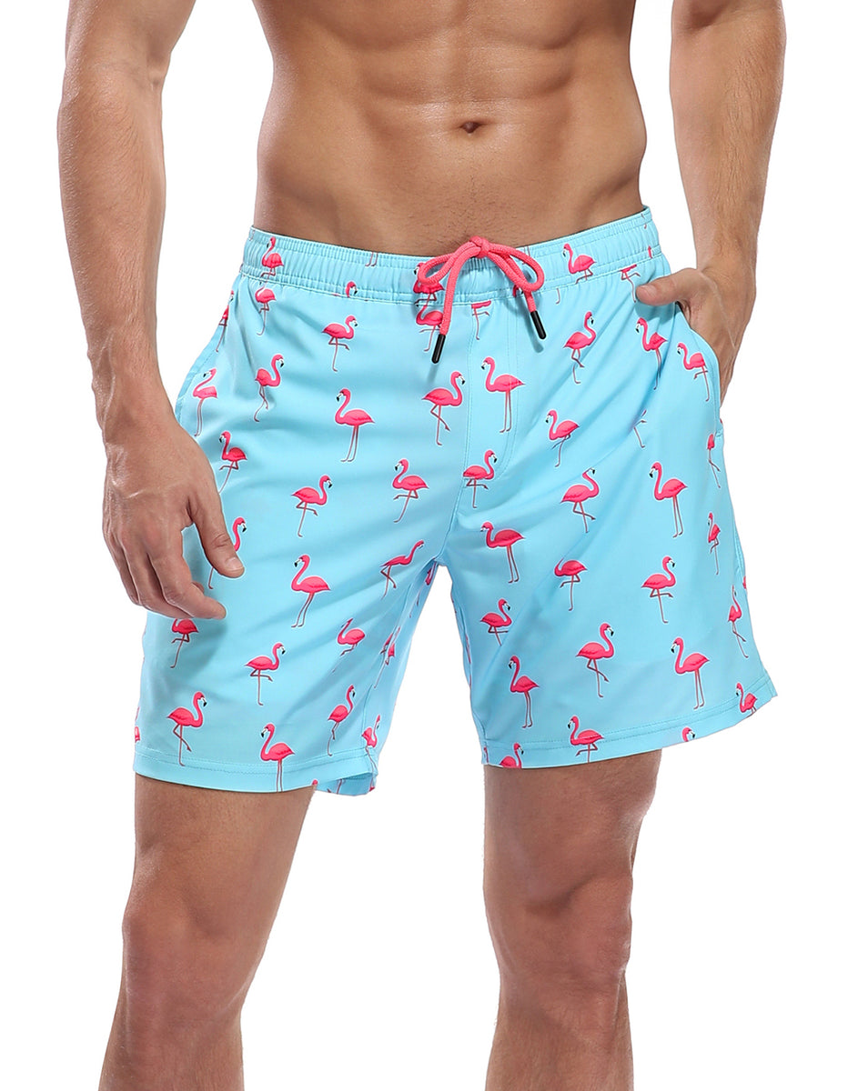 Lrd Mens 7 Inseam Swim Trunks With Compression Liner Shophde 7306